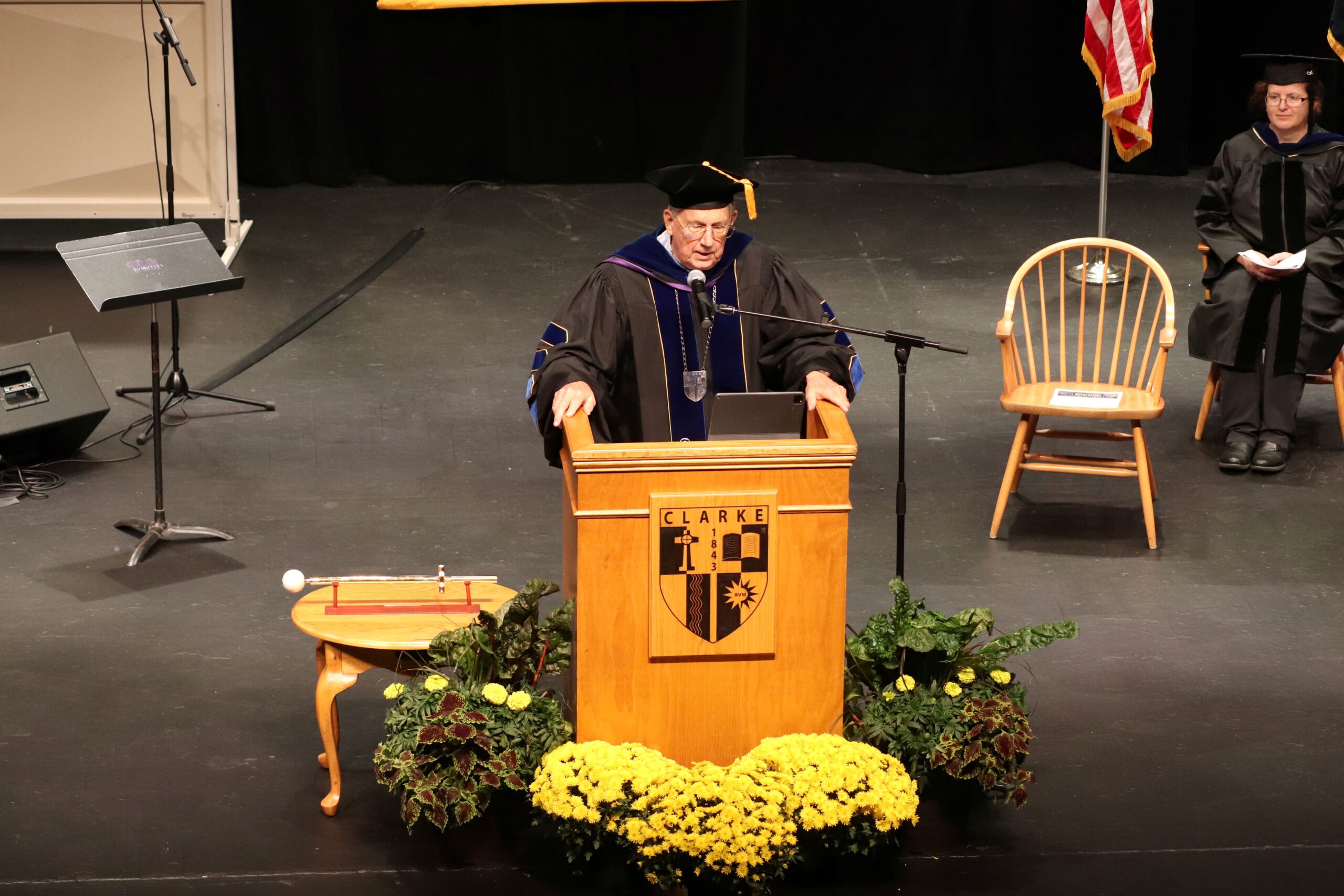 Fletch Convocation resized - Clarke University - Clarke University