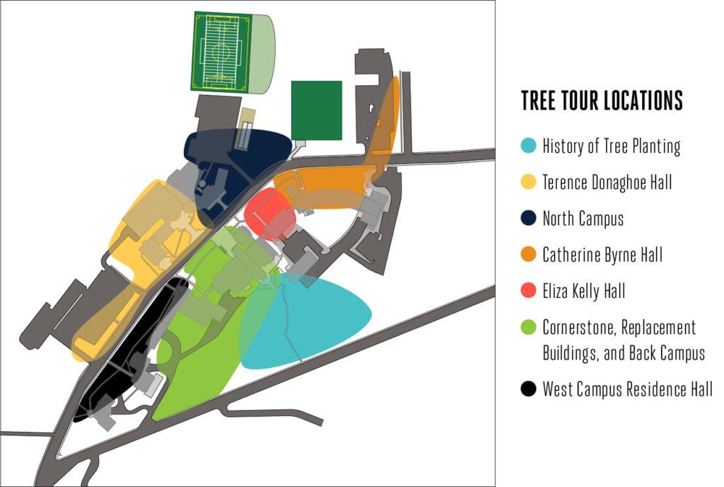 Campus Map_memorial trees_2018-03 - Clarke University - Clarke University