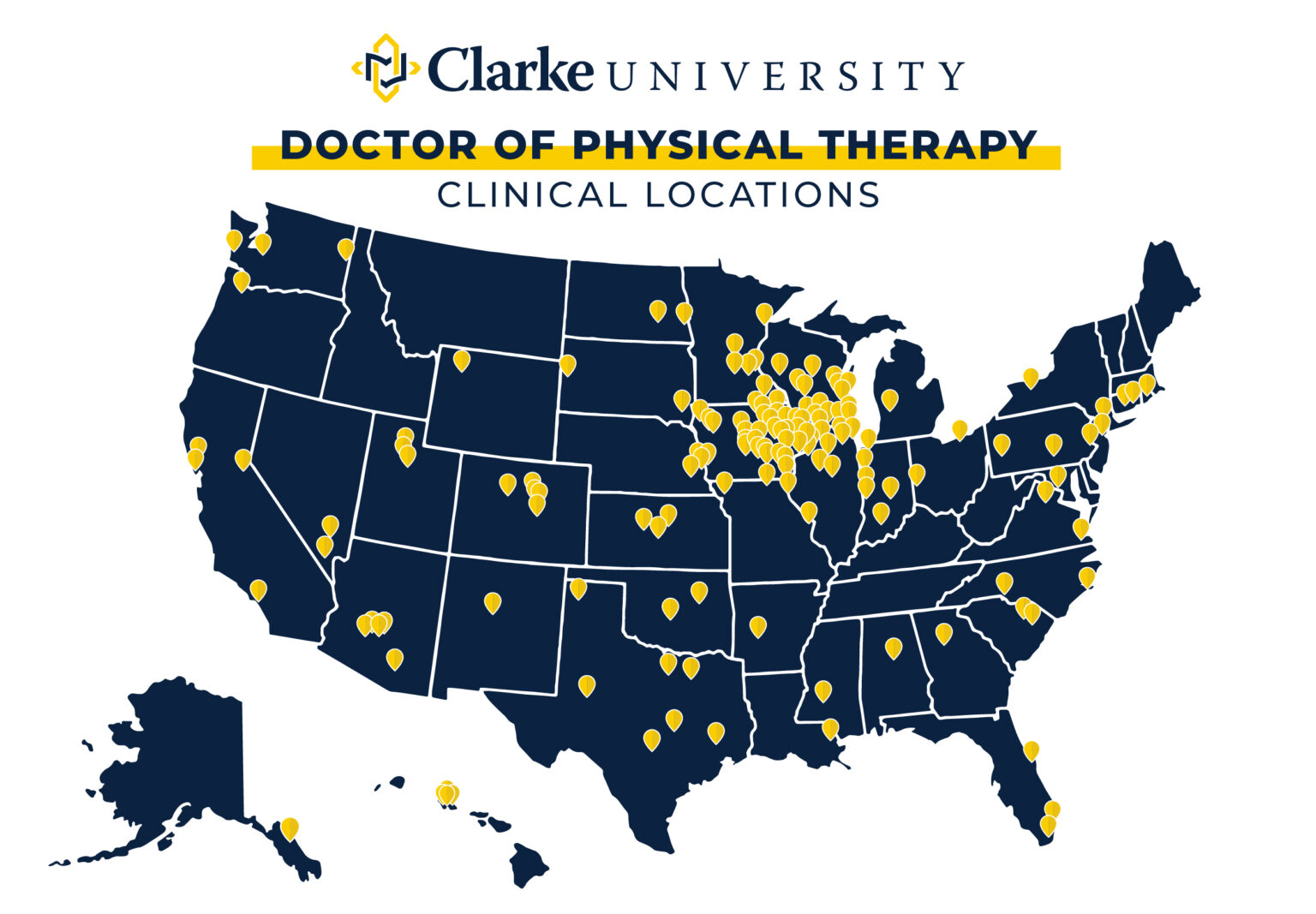 DPT-Clinical-Map - Clarke University - Clarke University